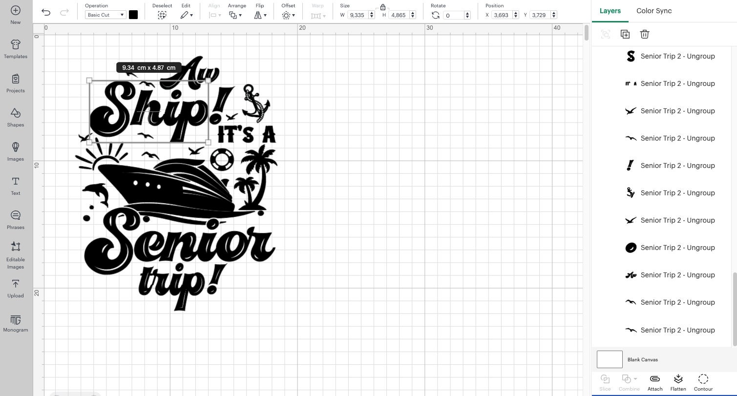 Aw Ship It's a Senior Trip Svg Png, Senior Cruise, High School Trip SVG ...