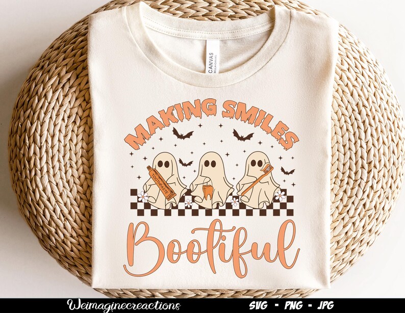 Making Smiles Bootiful SVG PNG, Dentist Halloween Svg, Trendy Pediatric ...