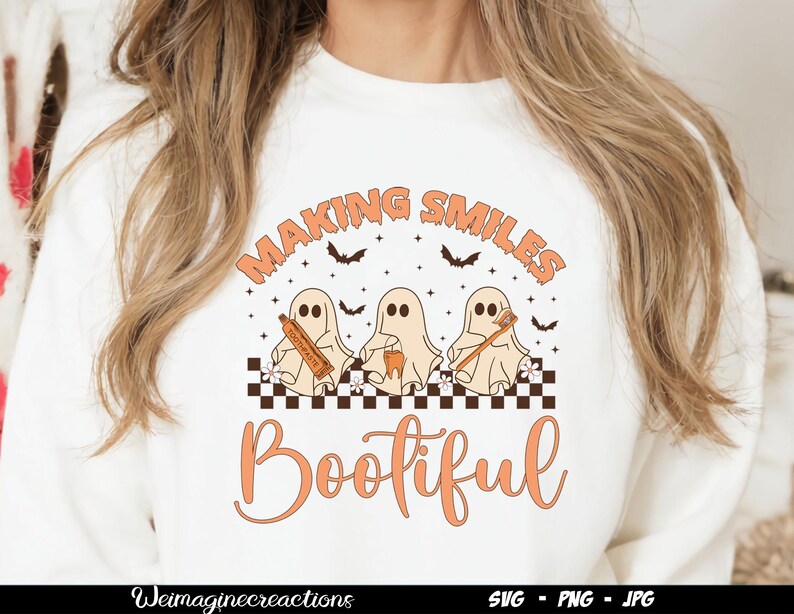 Making Smiles Bootiful SVG PNG, Dentist Halloween Svg, Trendy Pediatric ...