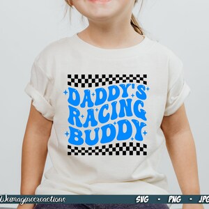 Daddy's Racing Buddy SVG PNG, Racetrack Svg, Racing Svg Png, Kids ...