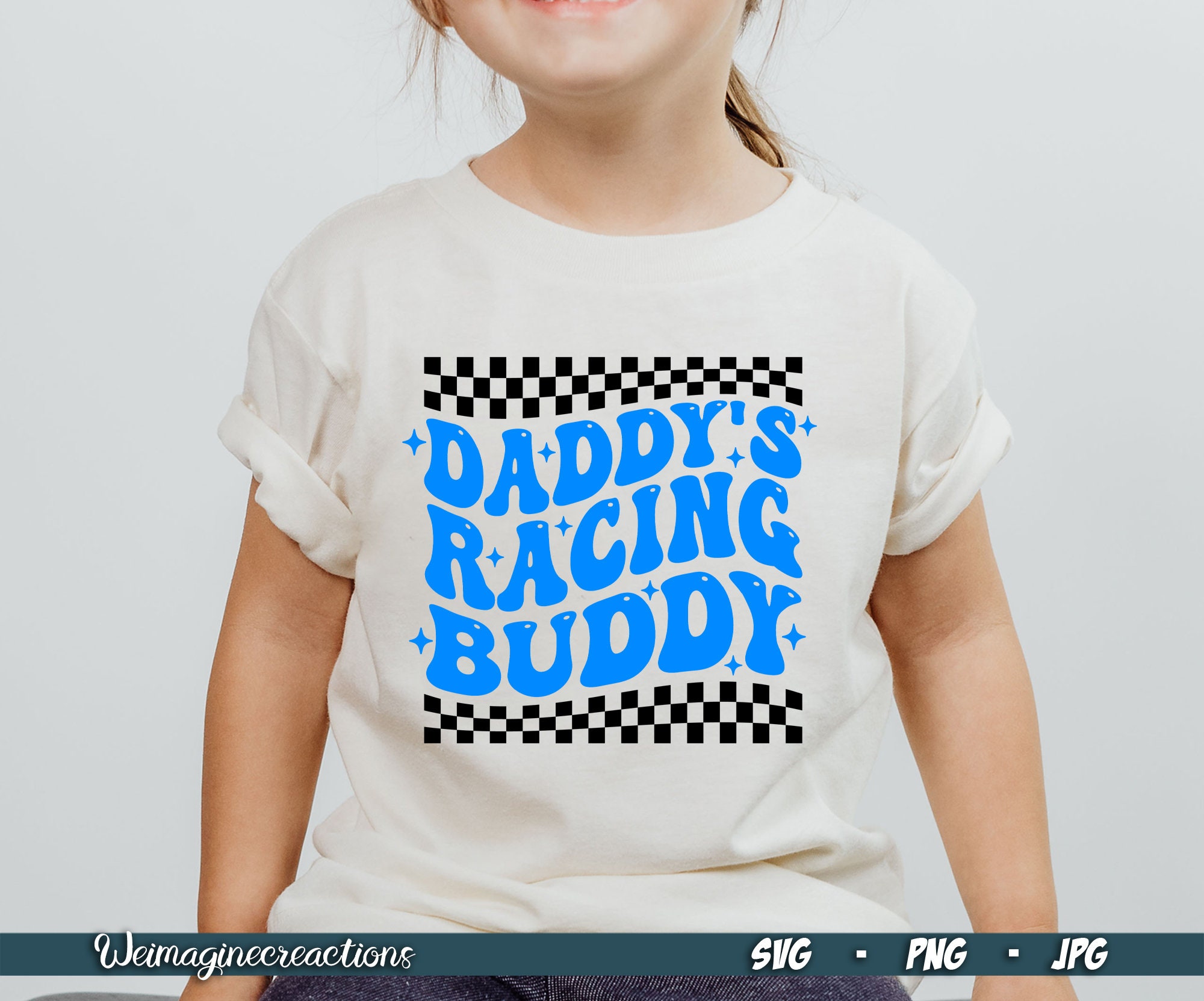 Daddy's Racing Buddy SVG PNG, Racetrack Svg, Racing Svg Png, Kids ...