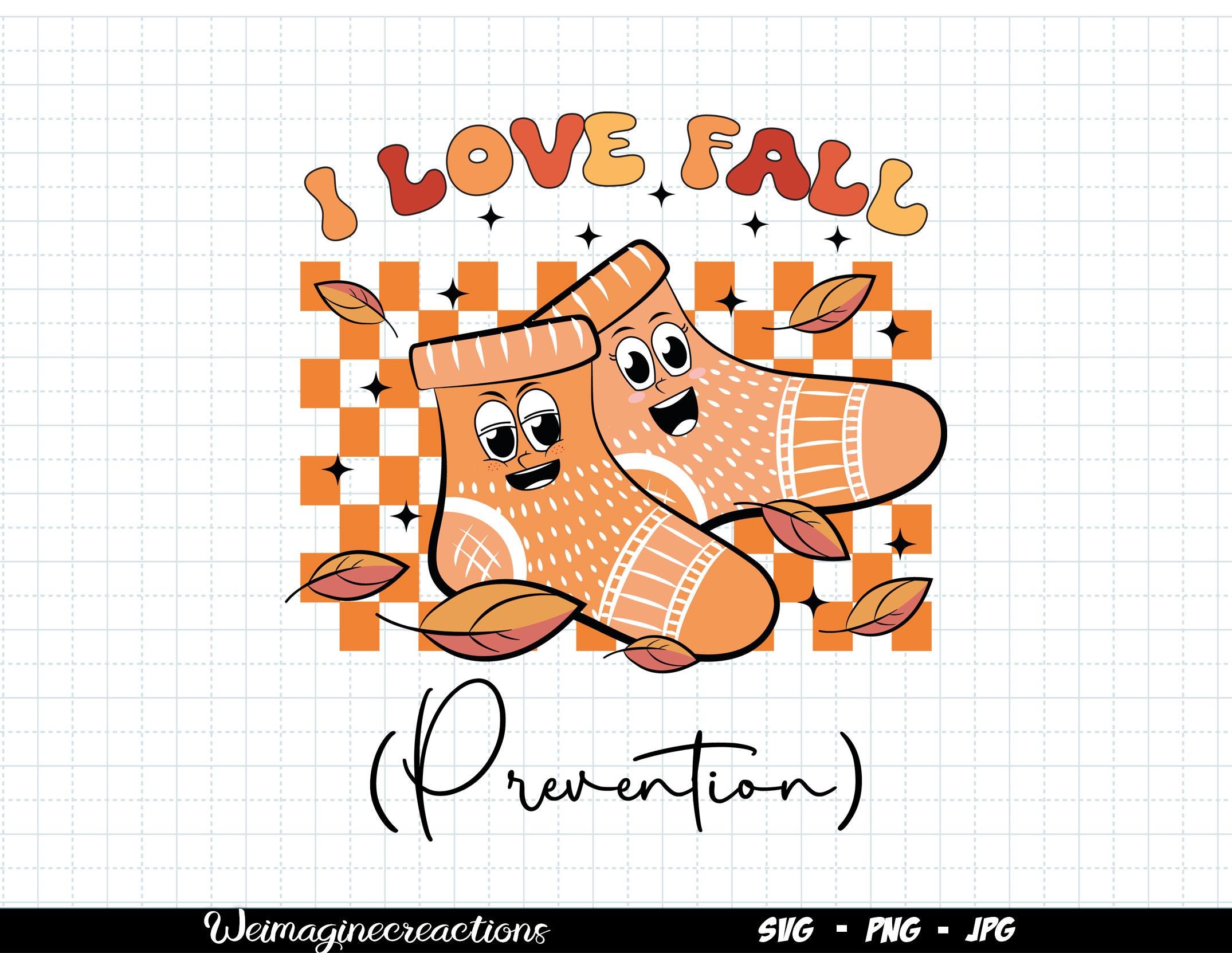 I Love Fall Prevention SVG PNG, Fall Nurse Svg, Thanksgiving Nurse Png ...
