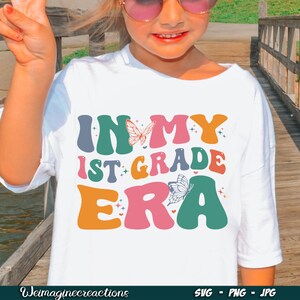 In My 1st Grade Era SVG PNG, First Grade Era Svg, Teachers Back to ...