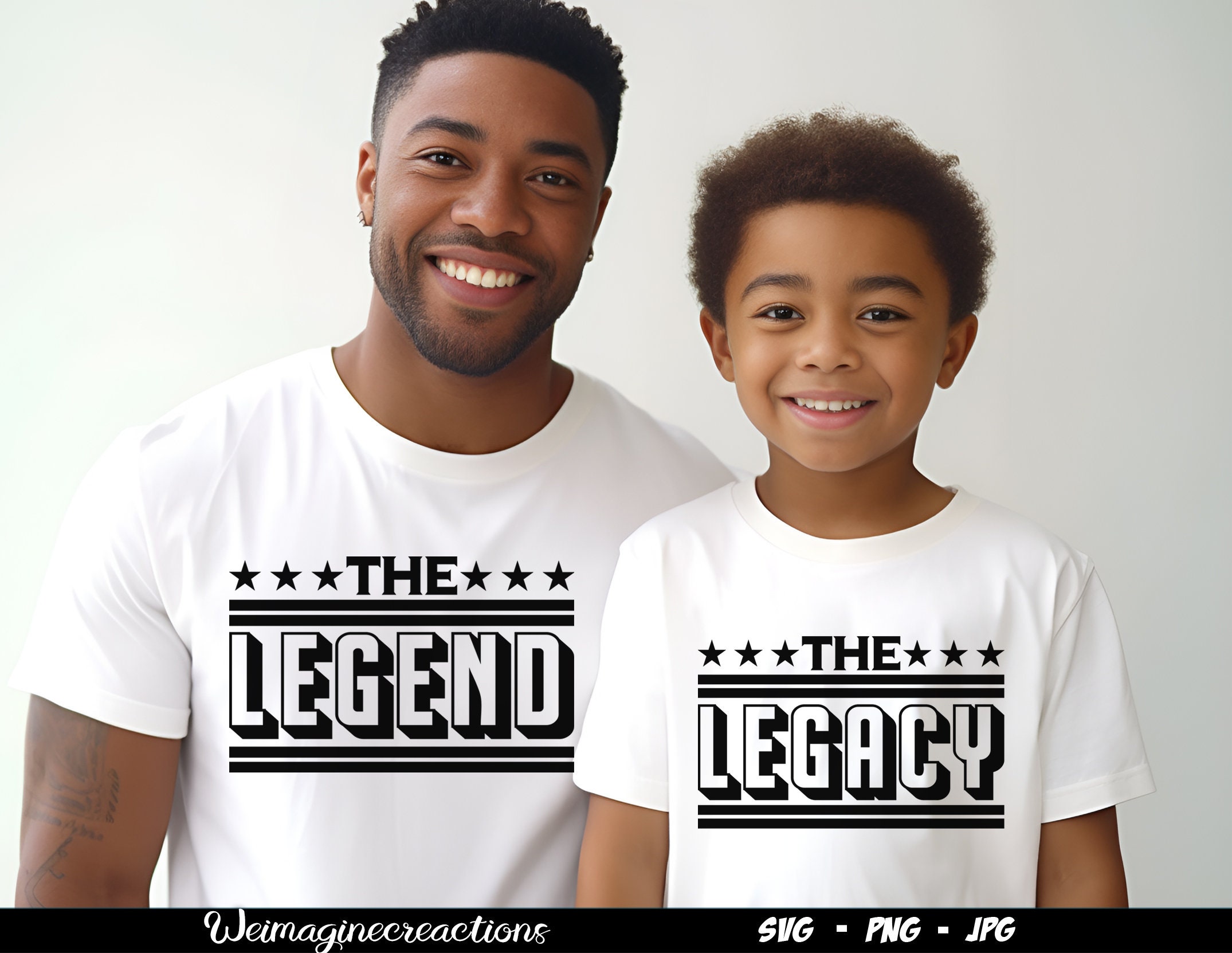 The Legend, the Legacy Matching SVG PNG, Fathers Day Png, Retro Dad Png ...