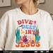 Dive Deep Into Jesus SVG PNG, Vacation Bible School Png, Scuba Png, VBS ...