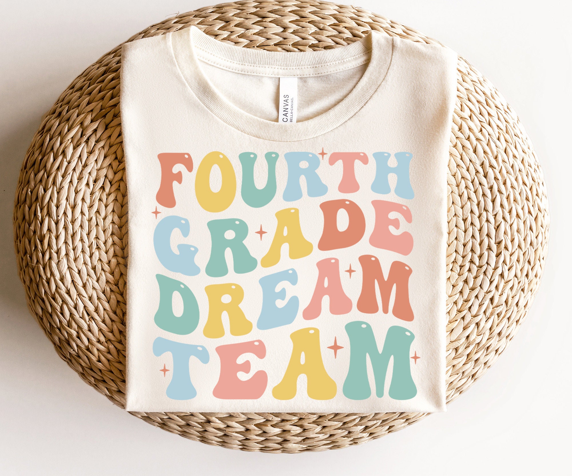 Fourth Grade Dream Team Svg Png Dxf, Back to School Svg, Teacher Team ...