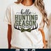 Hello Hunting Season Goodbye Husband SVG PNG, Hunting Camo Coquette Png ...