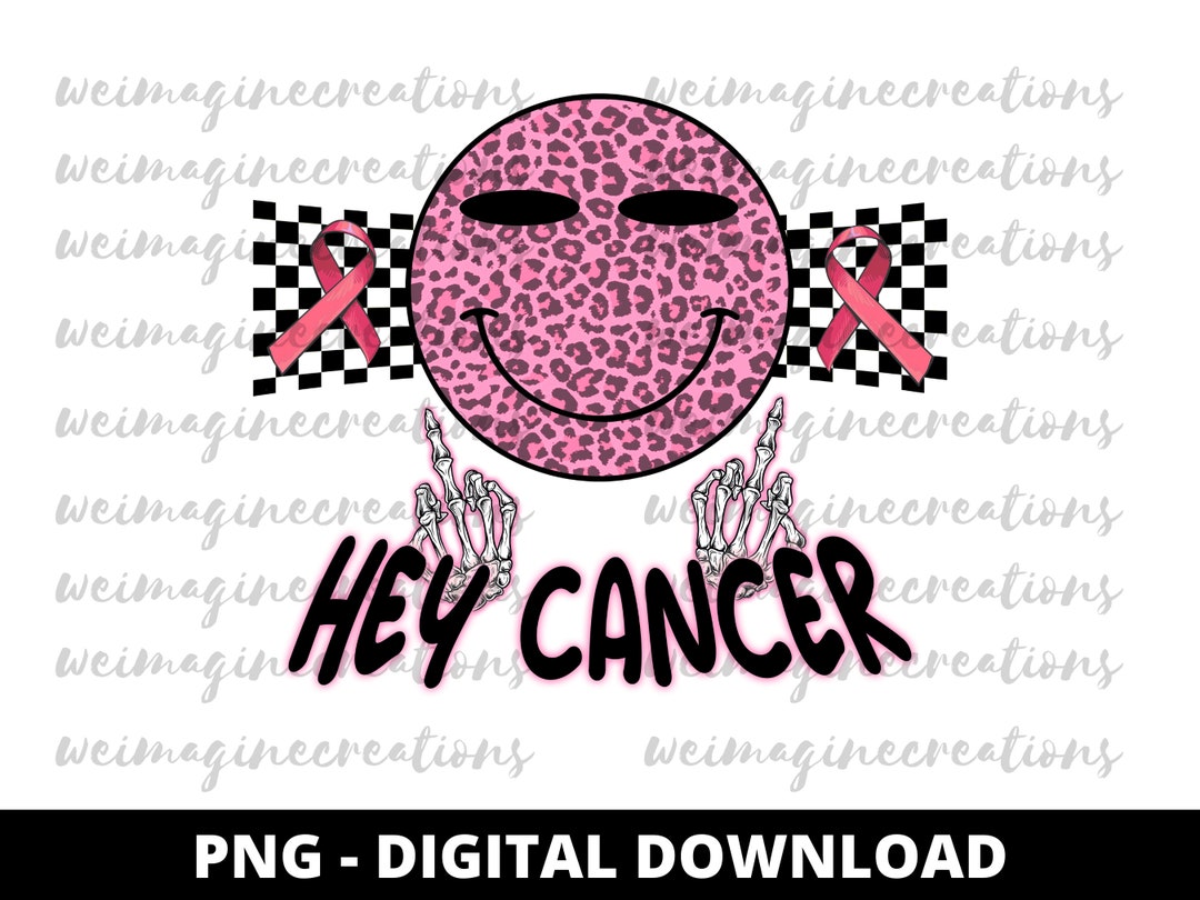 Hey Cancer Png, F Cancer Png, Western Breast Cancer Awareness Design ...