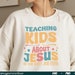 Teaching Kids About Jesus is the Best Job Ever SVG PNG, Christian ...