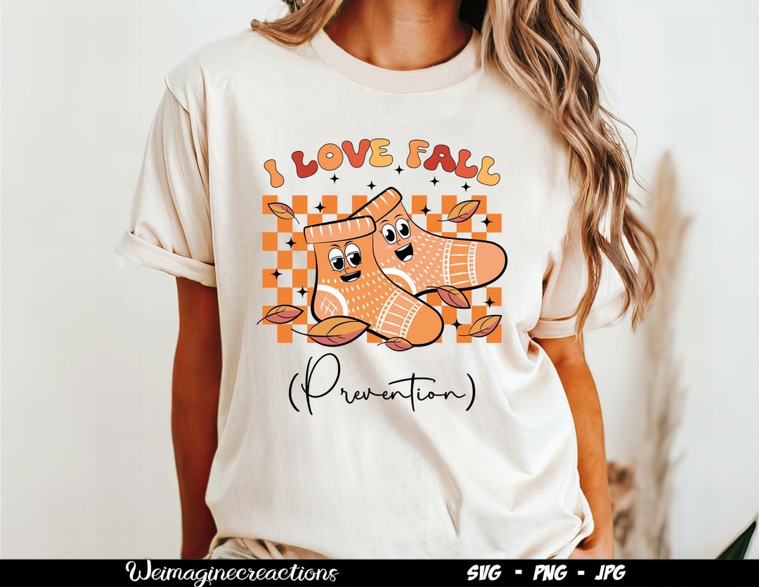 I Love Fall Prevention SVG PNG, Fall Nurse Svg, Thanksgiving Nurse Png ...