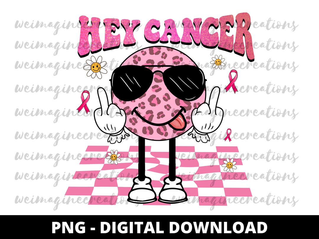 Hey Cancer Png, F Cancer Png, Western Breast Cancer Awareness Design ...