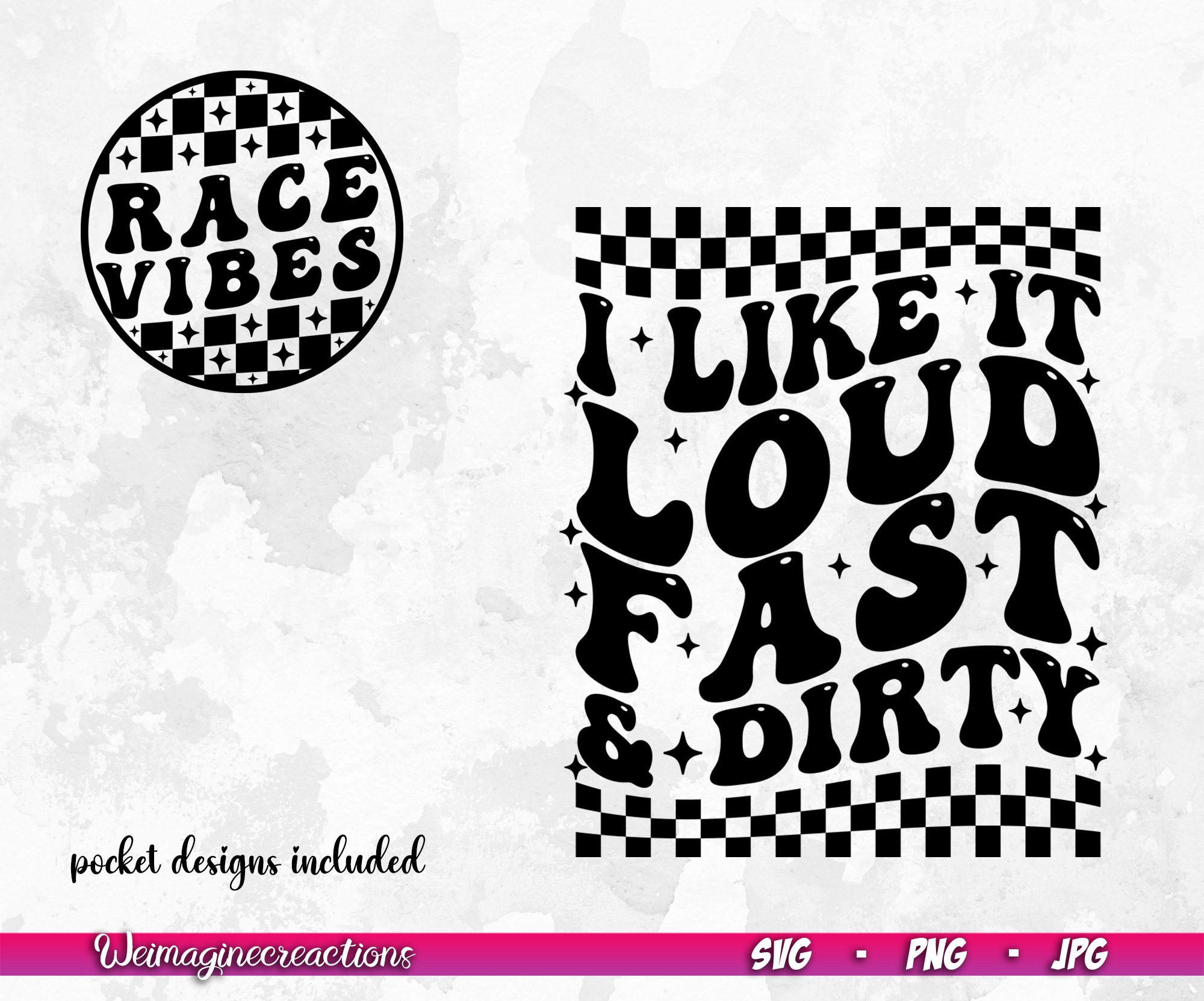 I Like It Loud Fast and Dirty SVG PNG, Racing Svg, Dirt Track Racing ...