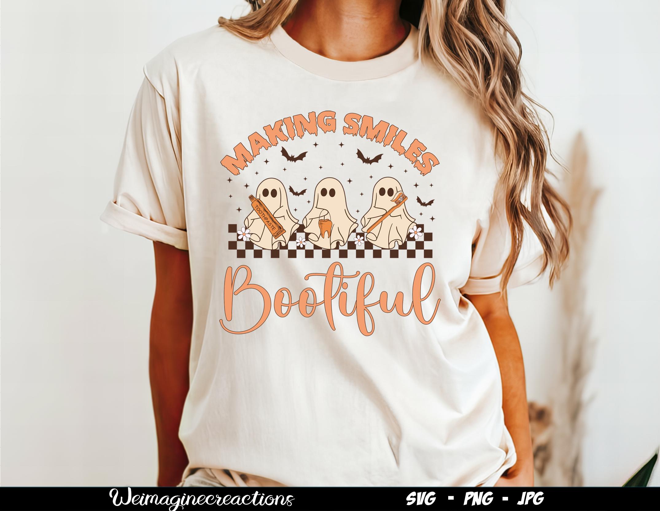 Making Smiles Bootiful SVG PNG, Dentist Halloween Svg, Trendy Pediatric ...