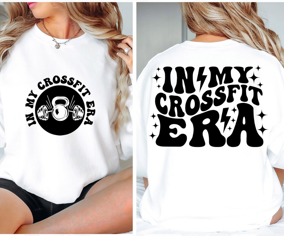 In My Crossfit Era SVG PNG, Weightlifting Crossfit Png, Funny Fitness ...