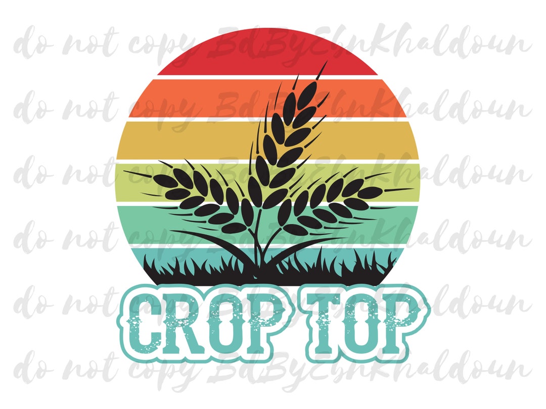 Corn Crop Top Funny Corn PNG | Digital Download - Etsy