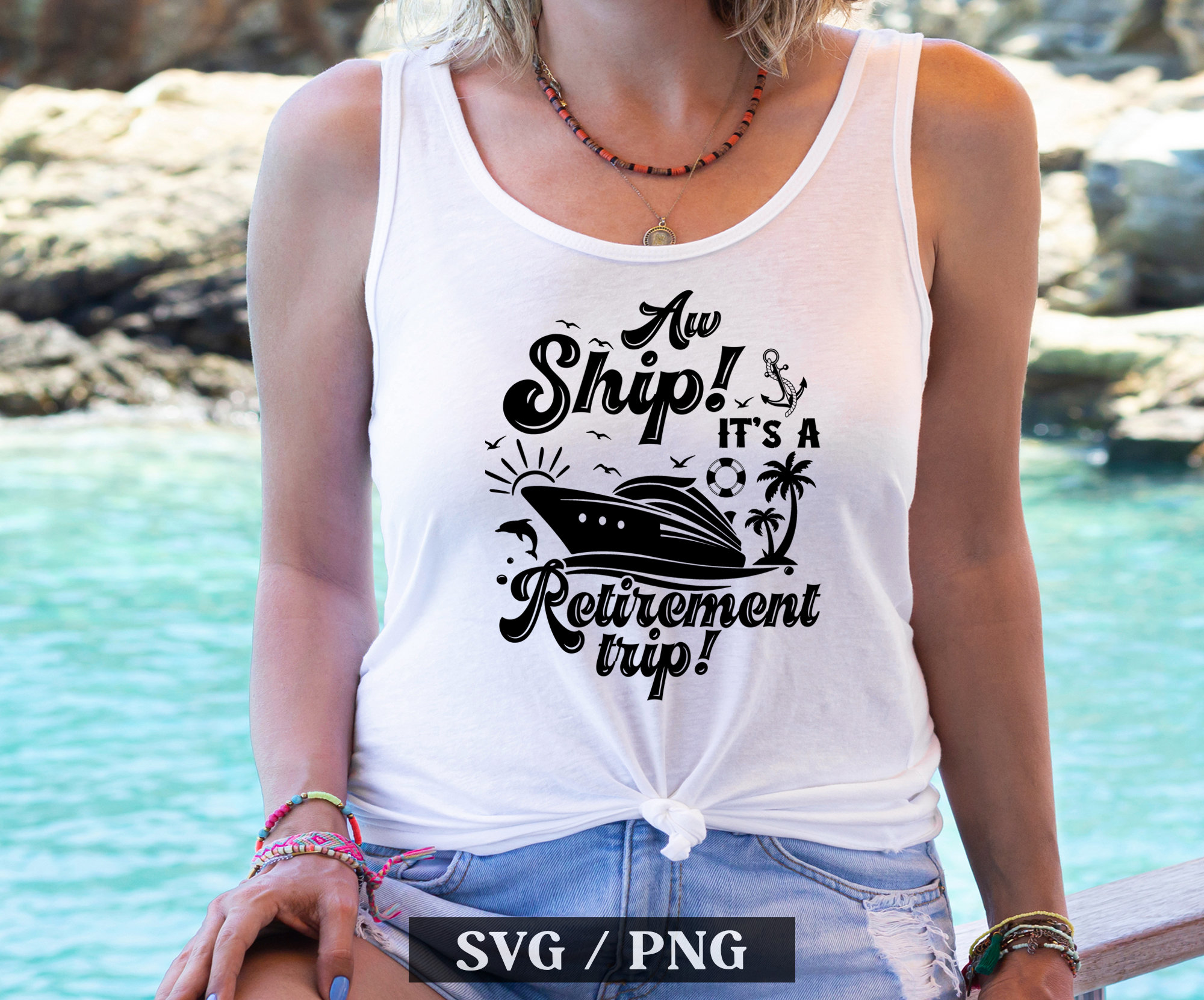 Aw Ship It’s a Retirement Trip Svg, Retirement Cruise SVG, Summer Vacay ...