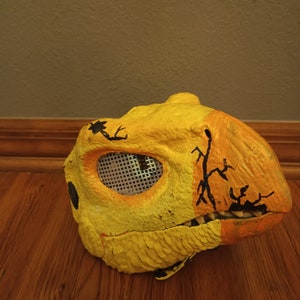 Five Nights at Freddy's Themed Dino Mask Chica - Etsy