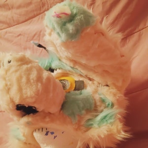 Three Eyed Alien Dog Fursuit - Etsy