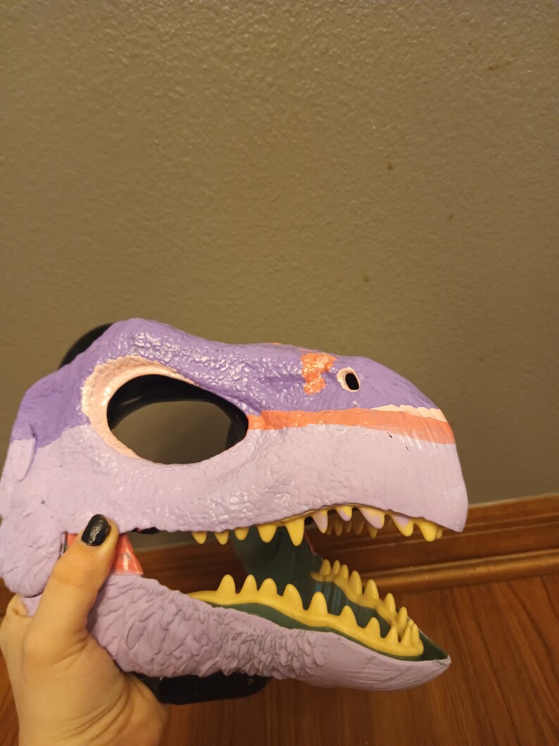 Five Nights at Freddy's Themed Dino Mask Chica - Etsy