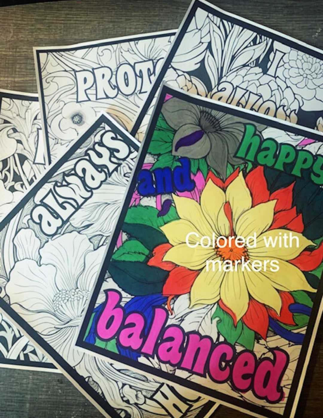 Reiki Infused Coloring Pages: Manifestation & Meditation Aids, Digital ...