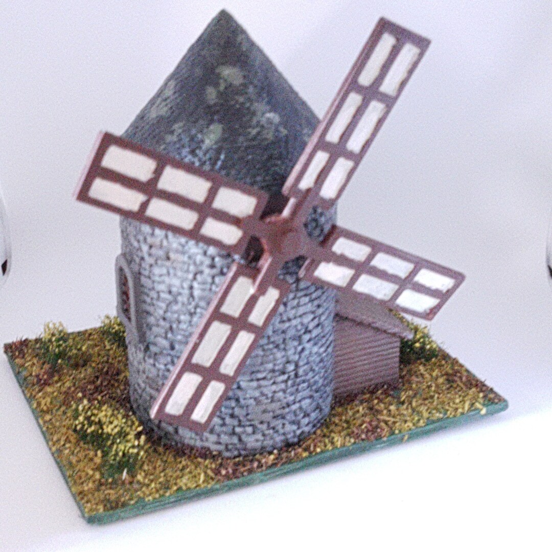 Windmill Decor Wargame Miniature Game - Etsy UK