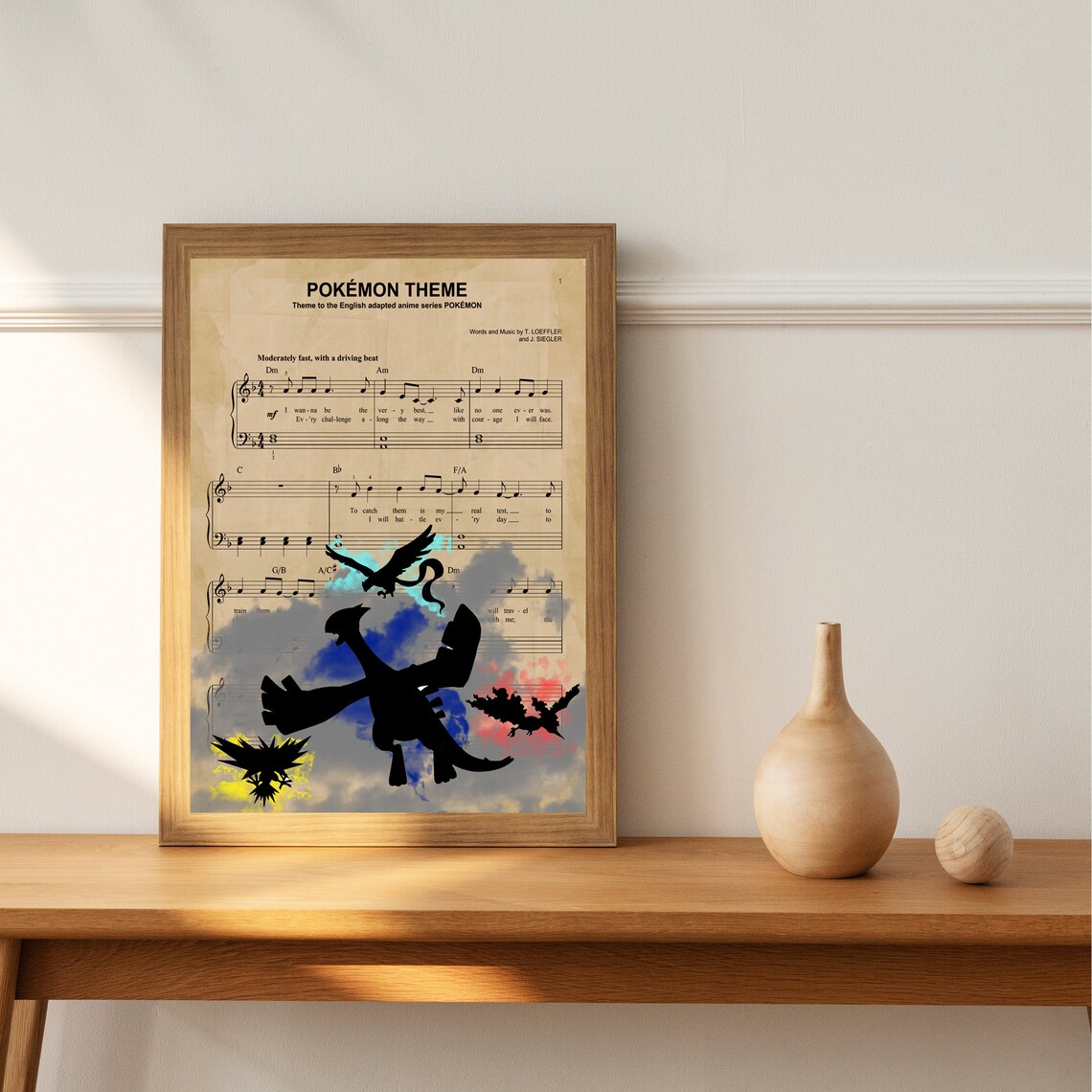 Pokémon Lugia Graphic Poster Wallpaper Background - Etsy