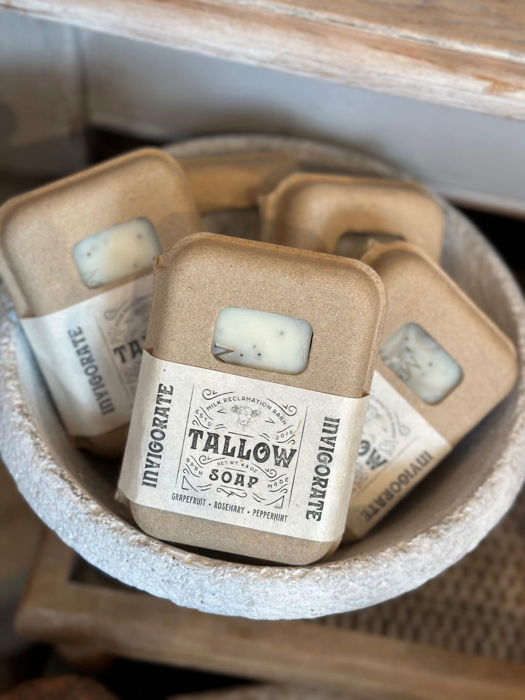Tallow Soap Bar: Handcrafted, Moisturizing, Natural Skincare - Etsy