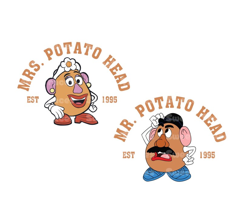 Toy Story Mr. Potato Head Tee, Mr. Potato Est. 1995 Toy Story Pnf, Toy ...