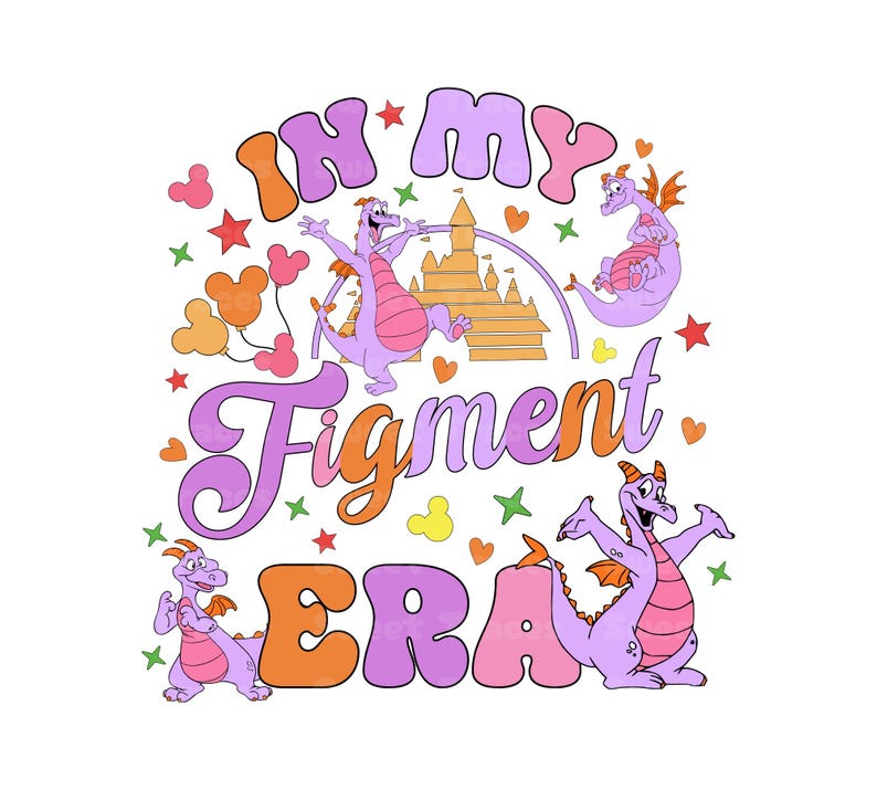 Figment Epcot Png - Svg, Figment Png, Retro Figment Png, Figment the ...