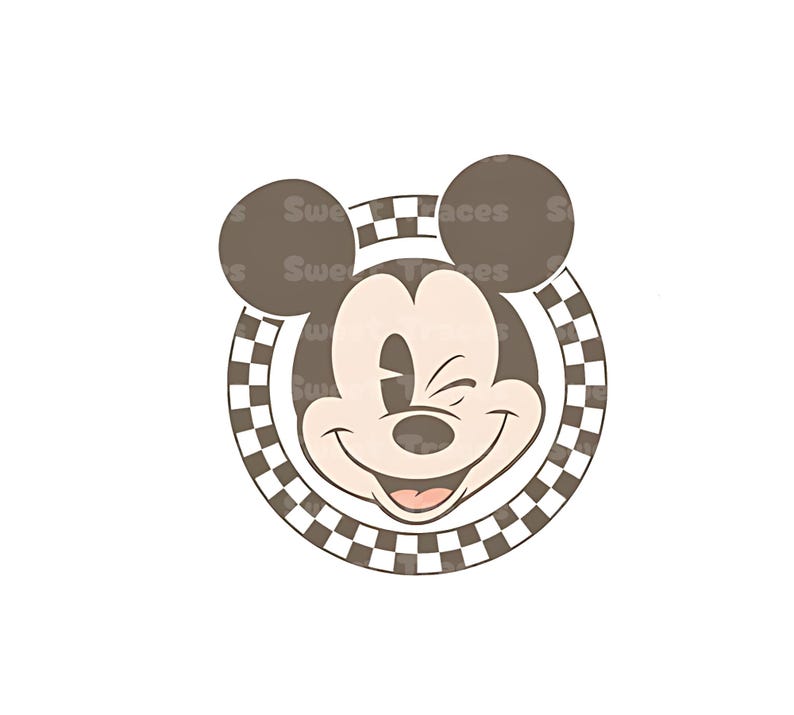 Retro Mikey Mouse Checkered Png Bundle, Mouse and Friends Png , Mouse ...