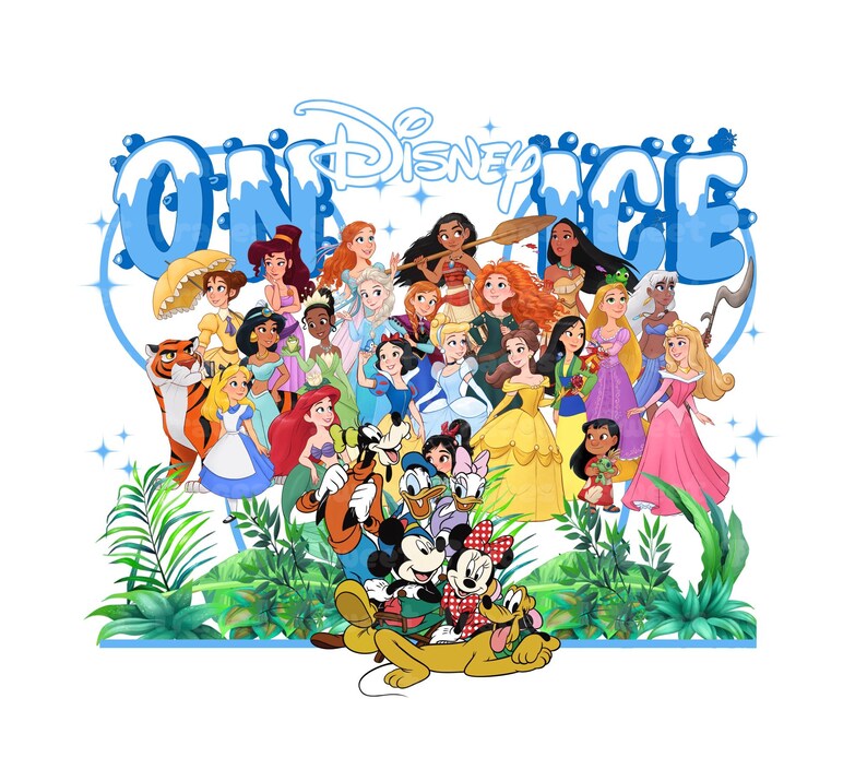 Princess One Ice PNG, Mouse and Friends Png, Princess Png, Family ...