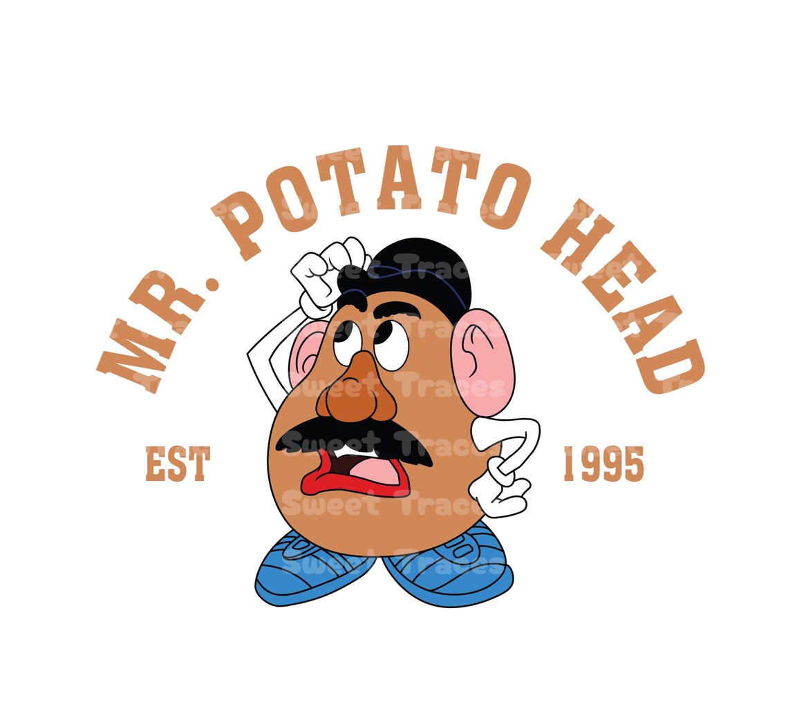 Toy Story Mr. Potato Head Tee, Mr. Potato Est. 1995 Toy Story Pnf, Toy ...