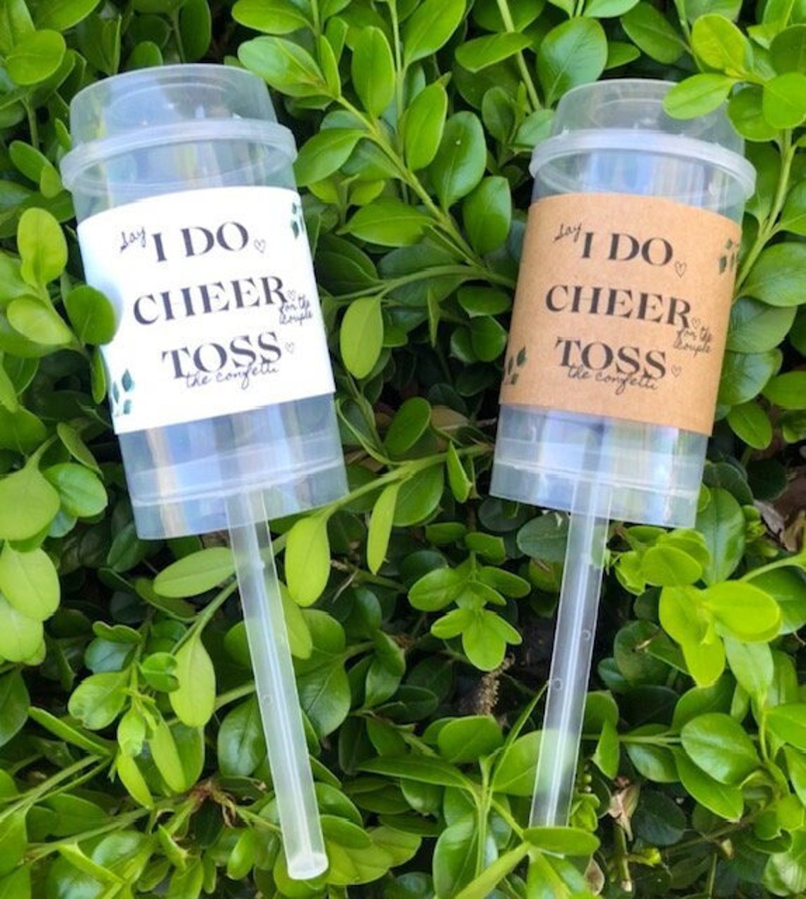 Confetti Poppers, Biodegradable Confetti Toss, Confetti Wand, Wedding ...