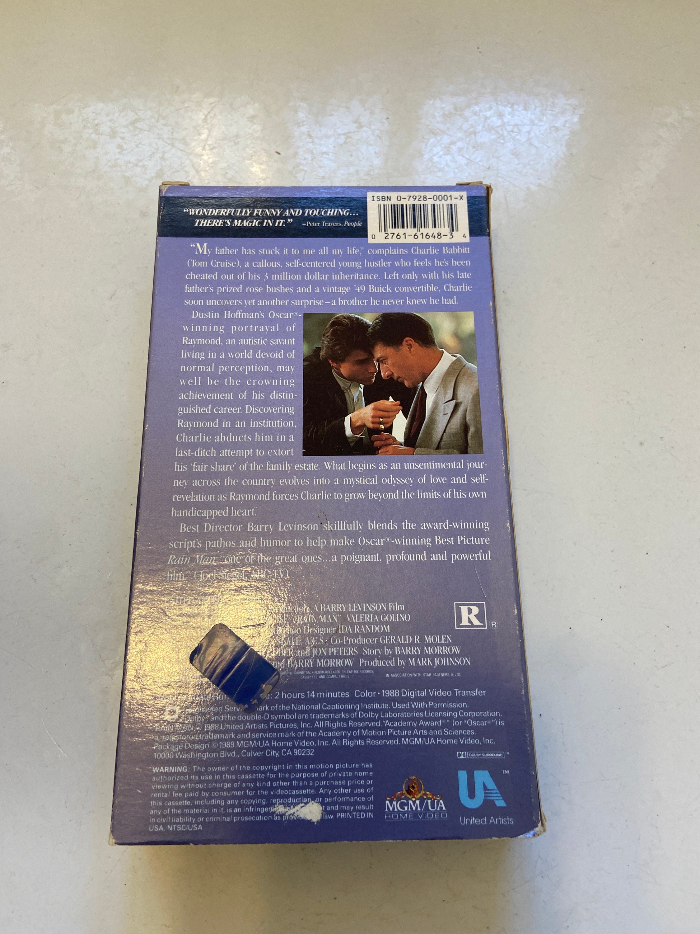 Rain Man VHS - Etsy