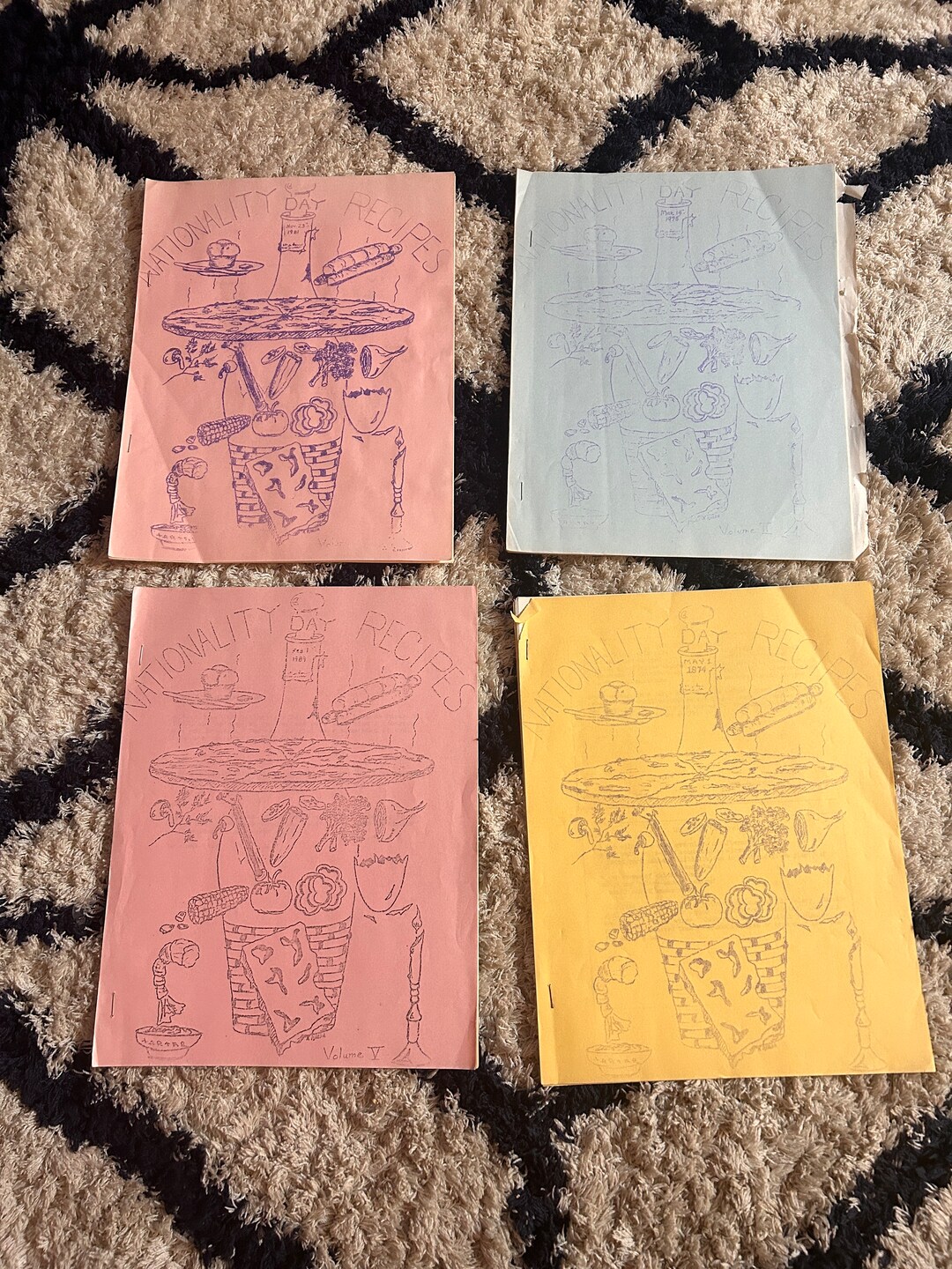 4 Local Recipe Books From the 70s and 80s - Etsy
