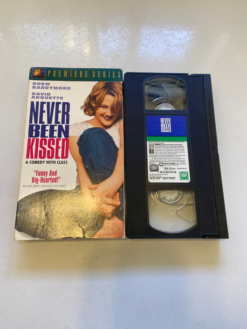 Never Been Kissed VHS - Etsy