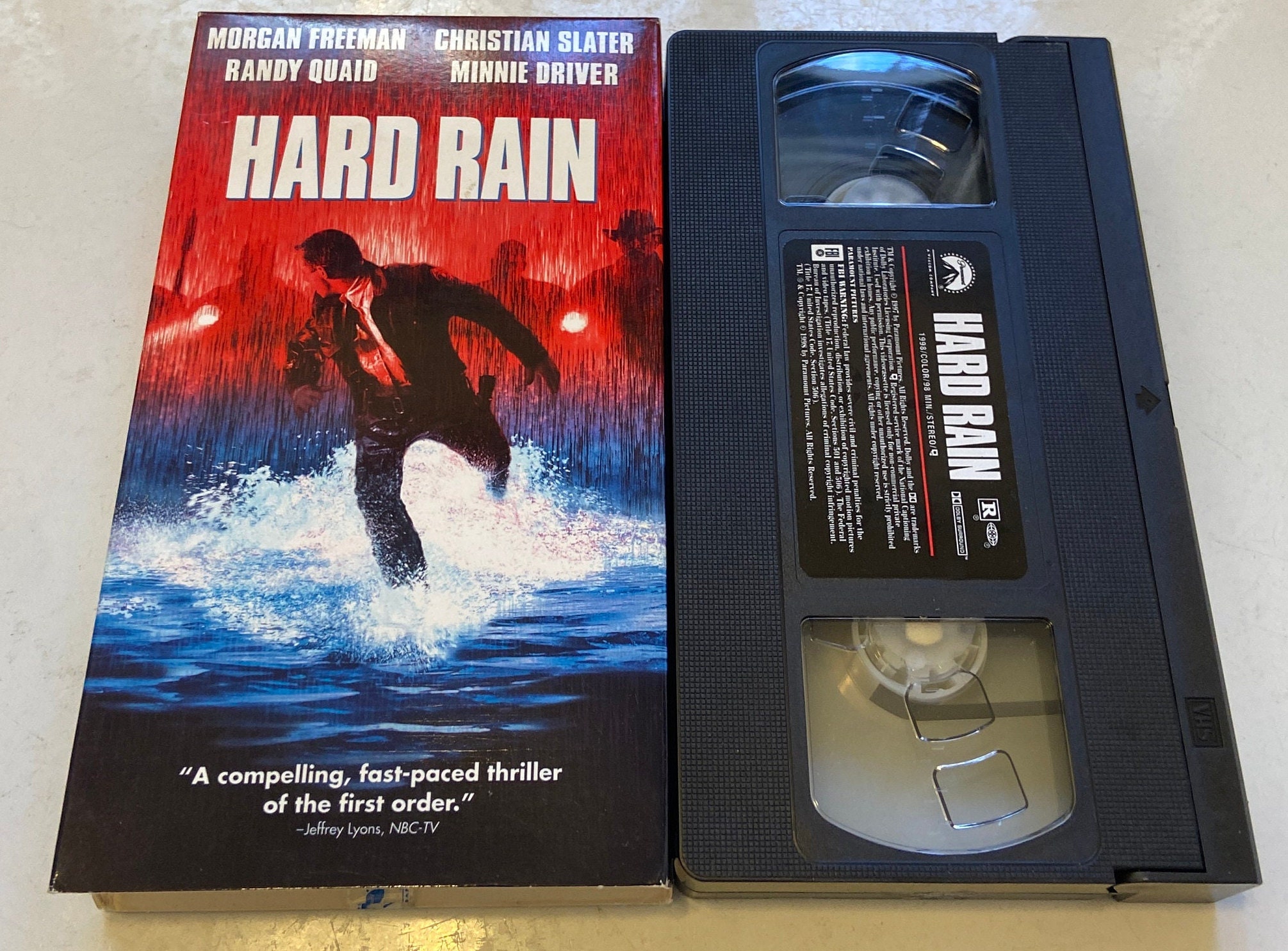 Hard Rain VHS - Etsy