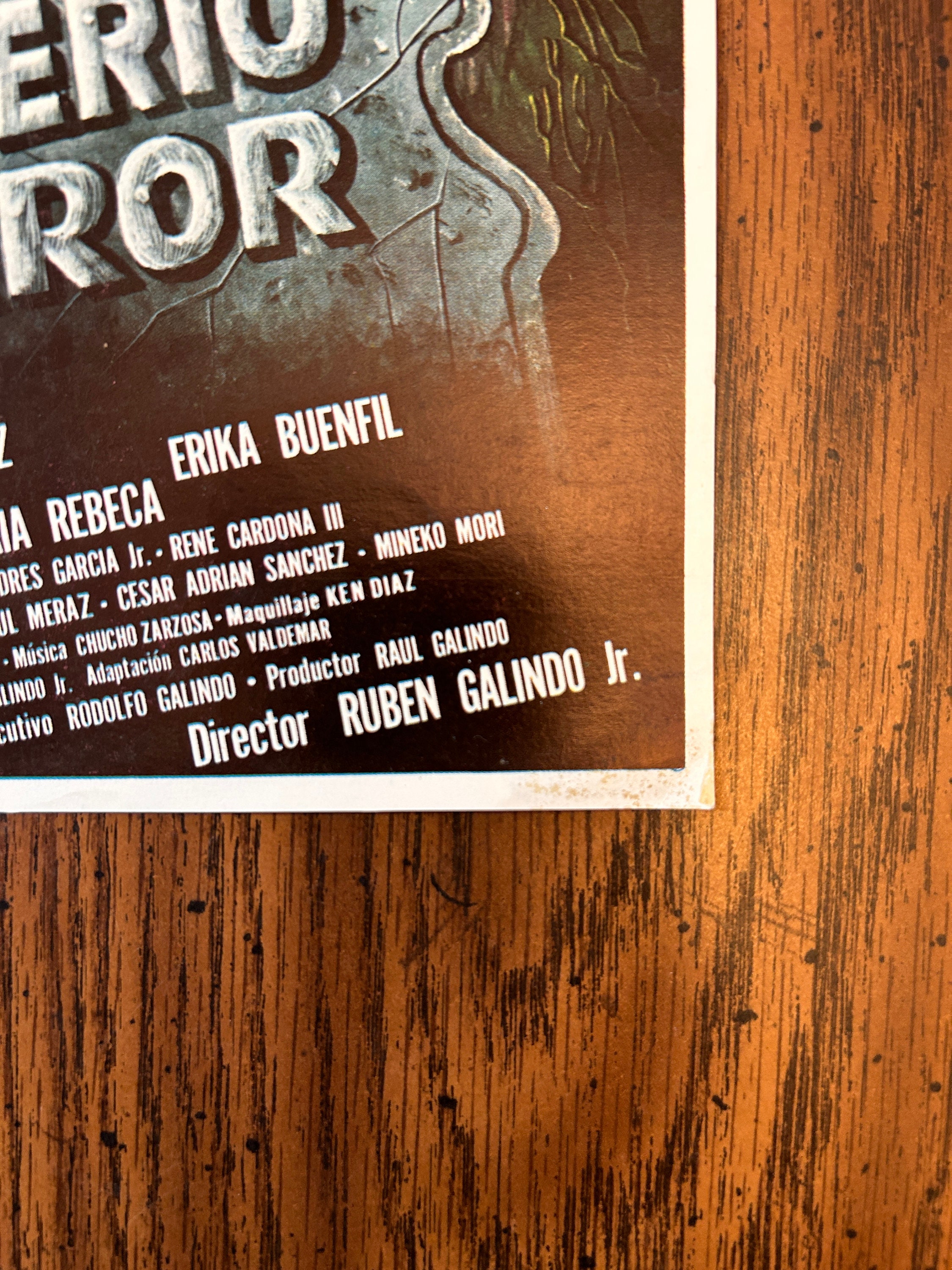 Cool Retro Mexican Horror Film Poster! Cemetery of Terror! - Etsy
