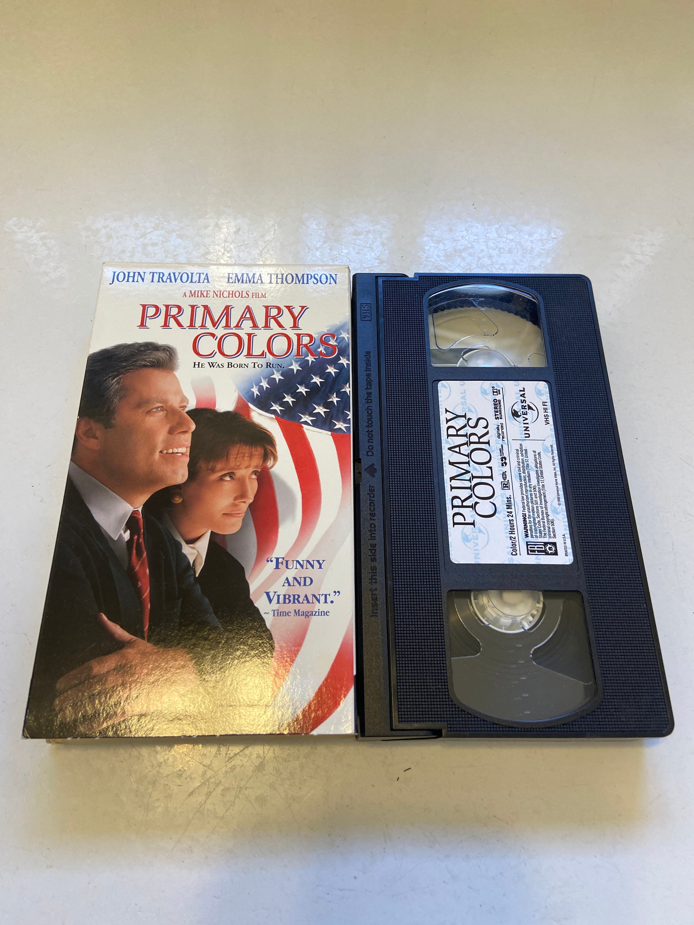 Primary Colors VHS - Etsy