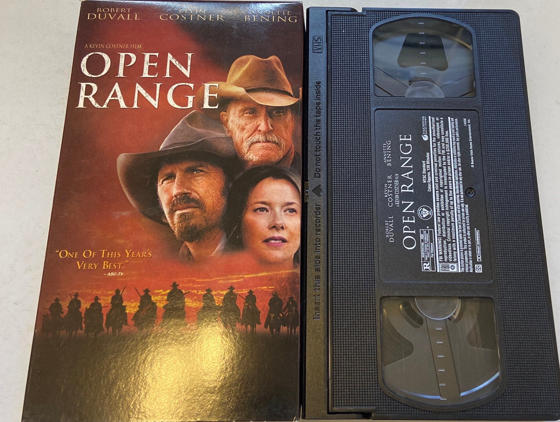 Open Range VHS - Etsy