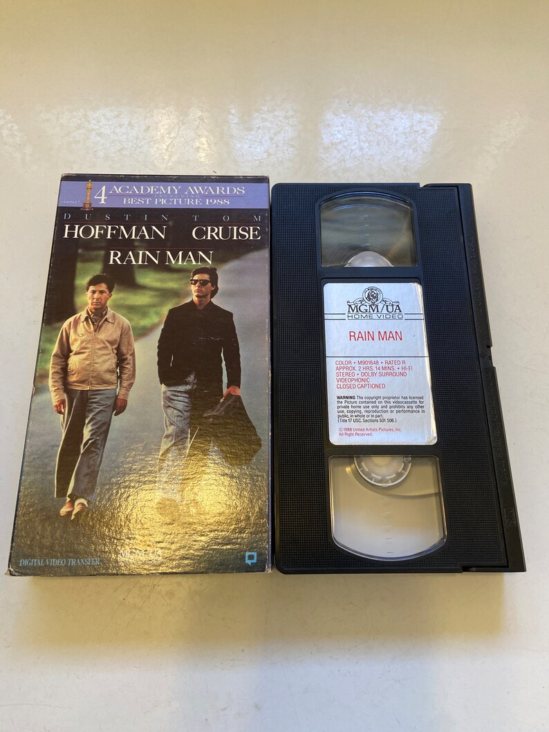 Rain Man VHS - Etsy