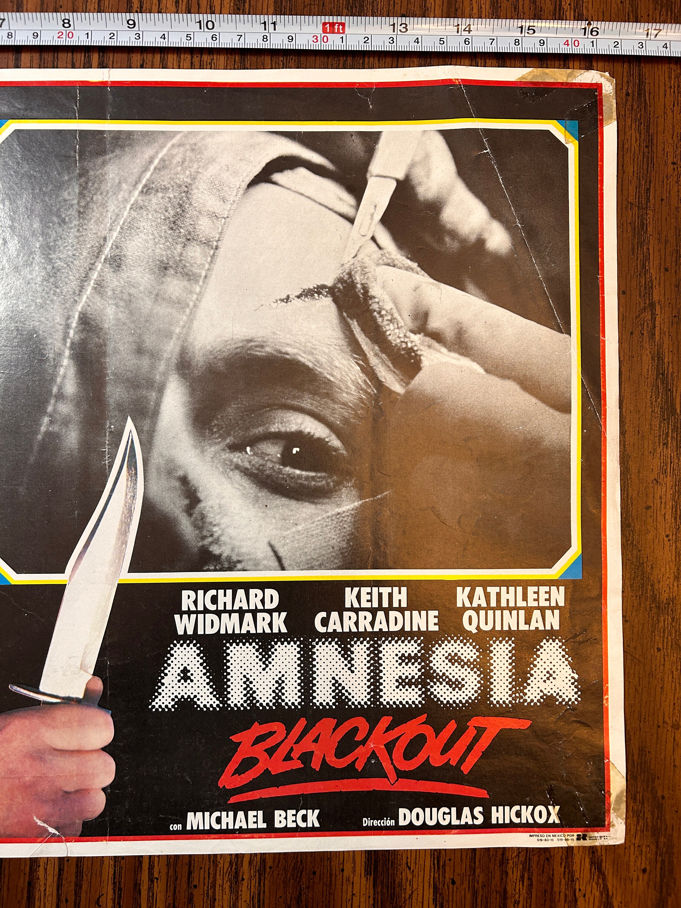 Vintage Early HBO Movie Poster: Blackout - Etsy