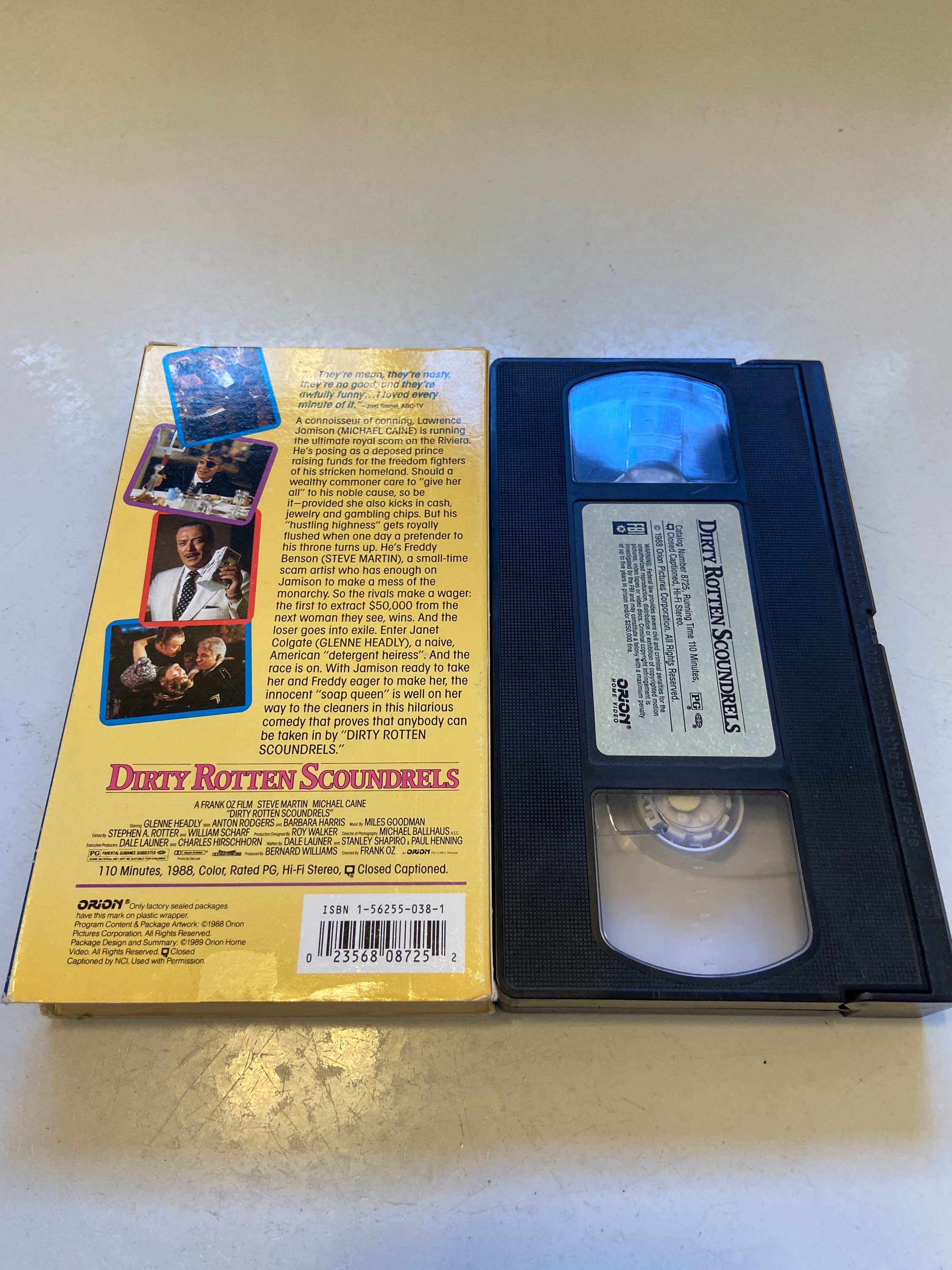Dirty Rotten Scoundrels on VHS - Etsy