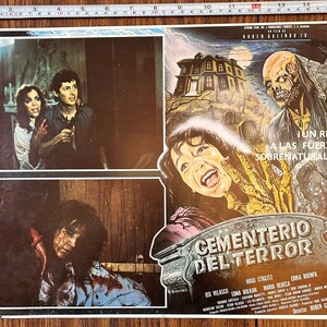 Cool Retro Mexican Horror Film Poster! Cemetery of Terror! - Etsy
