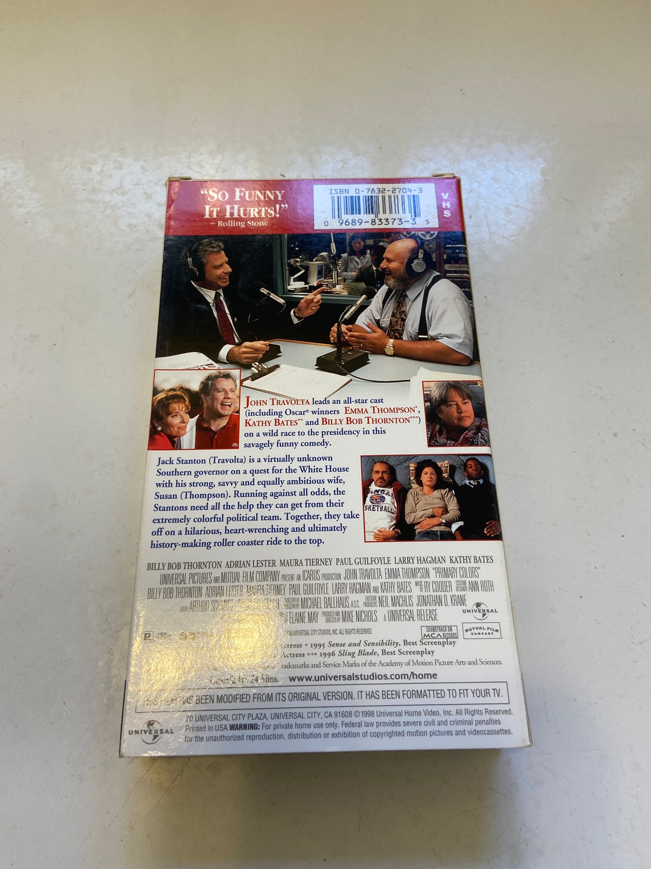 Primary Colors VHS - Etsy