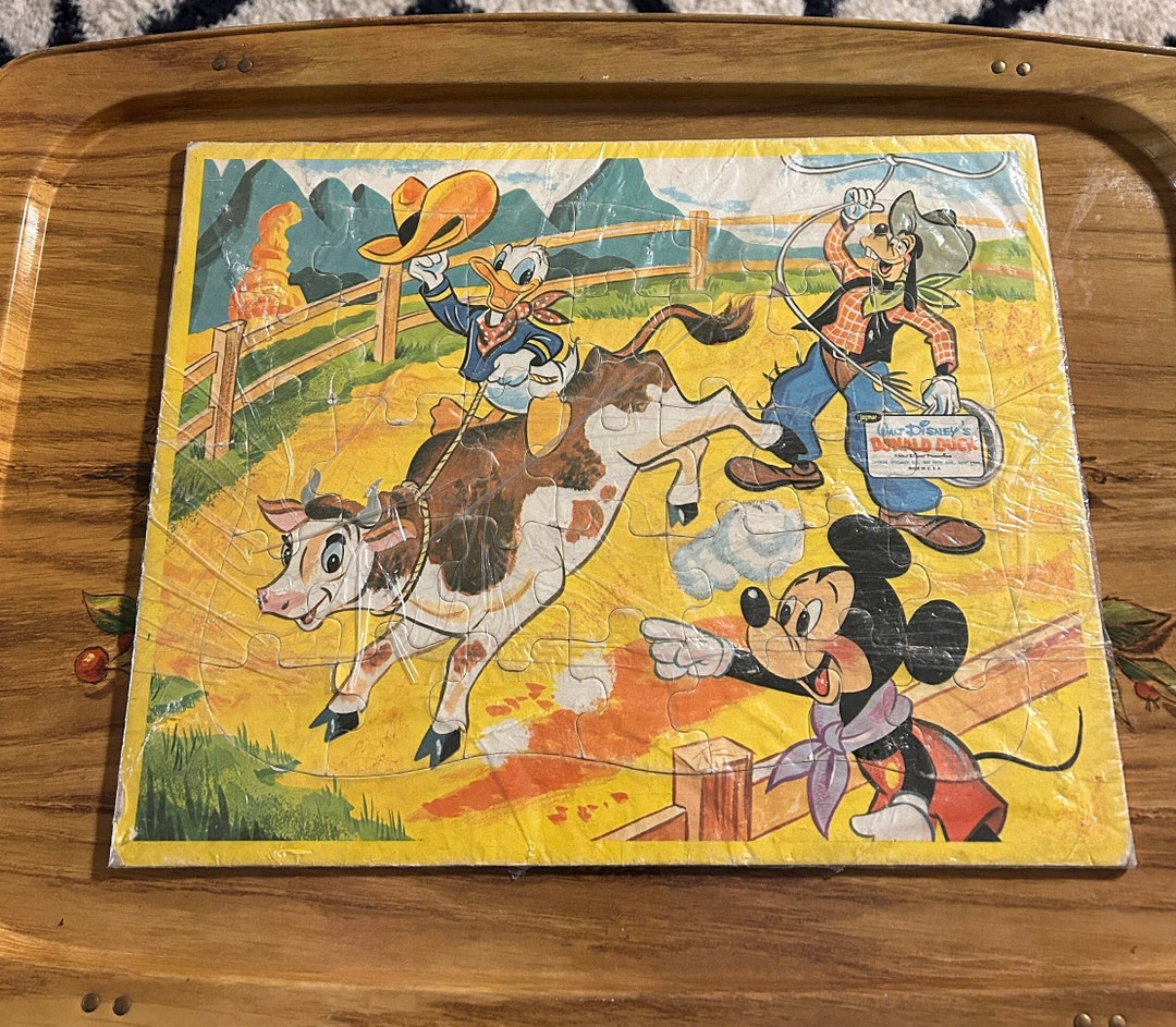 Jaymar Disney Puzzle From the 60s - Etsy