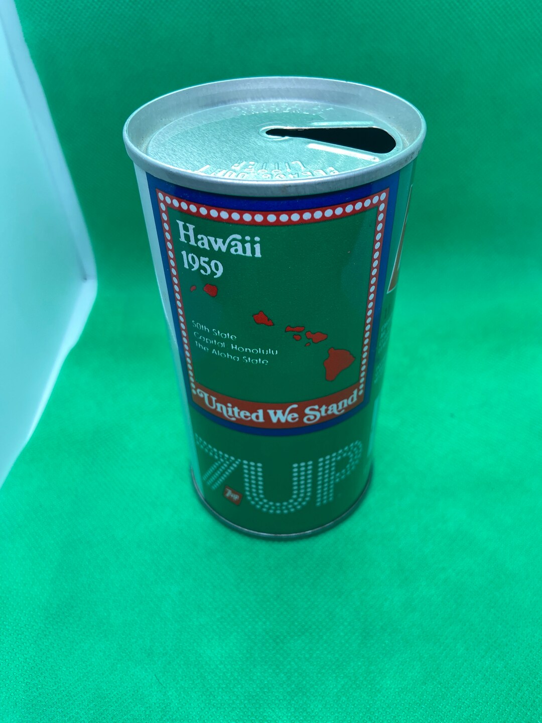 Vintage 7UP Collector Can Featuring Hawaii (from the 70s) - Etsy