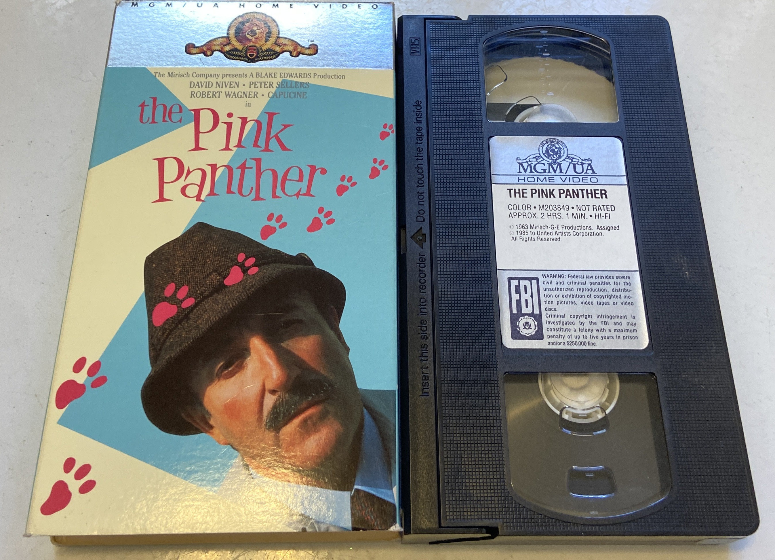 The Pink Panther VHS - Etsy