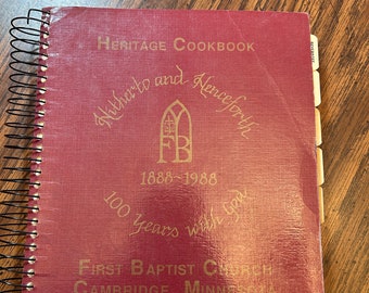 Vintage From Minnesota More Than a Cookbook Comb Bound Laurie - Etsy