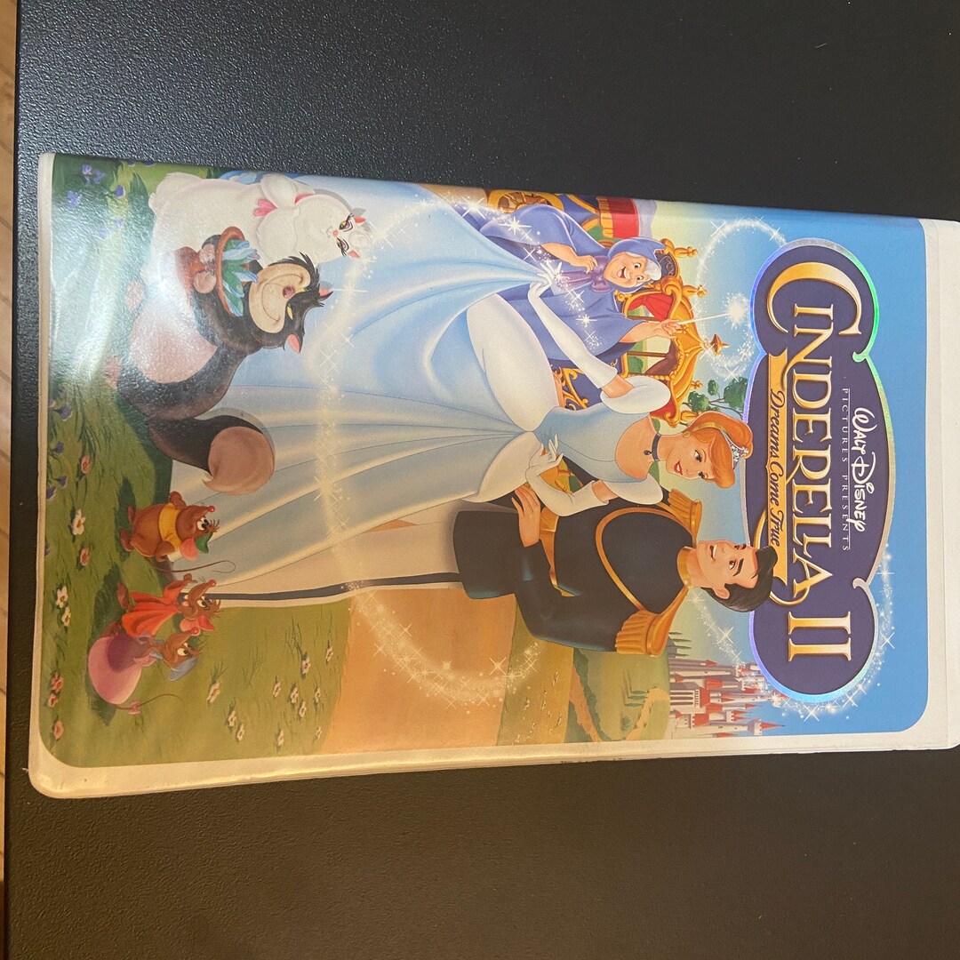 Disney's Cinderella II VHS Tape - Etsy